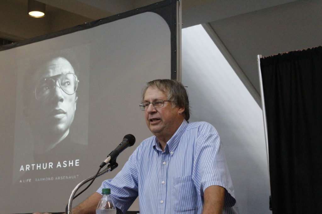 History professor holds talk on Arthur Ashe biography – The Crow's Nest